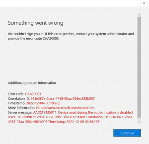 無法登入OFFICE？如何解決錯誤碼135011或者CAA20003 | 弗達軟體